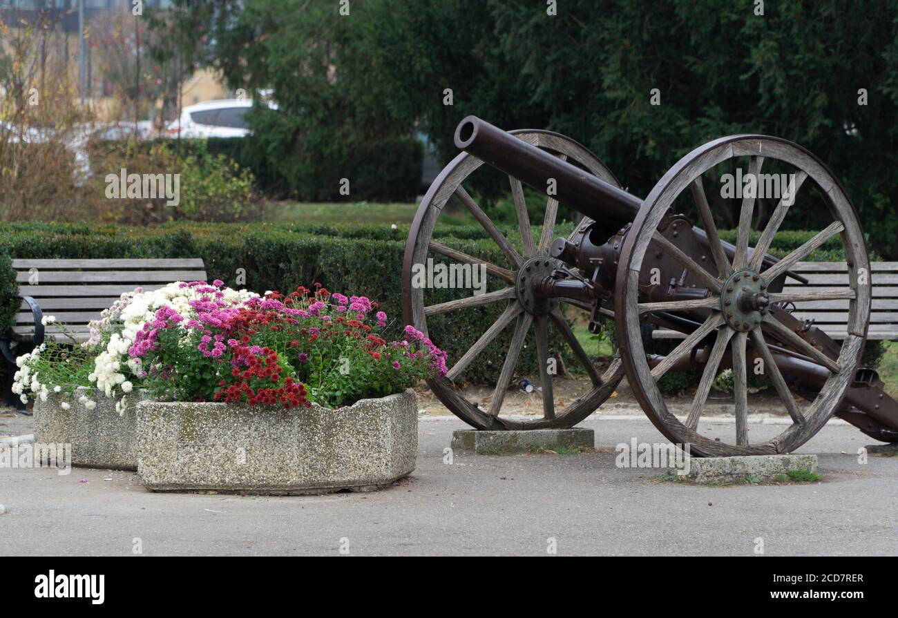 Decorative cannon hi-res stock photography and images - Alamy