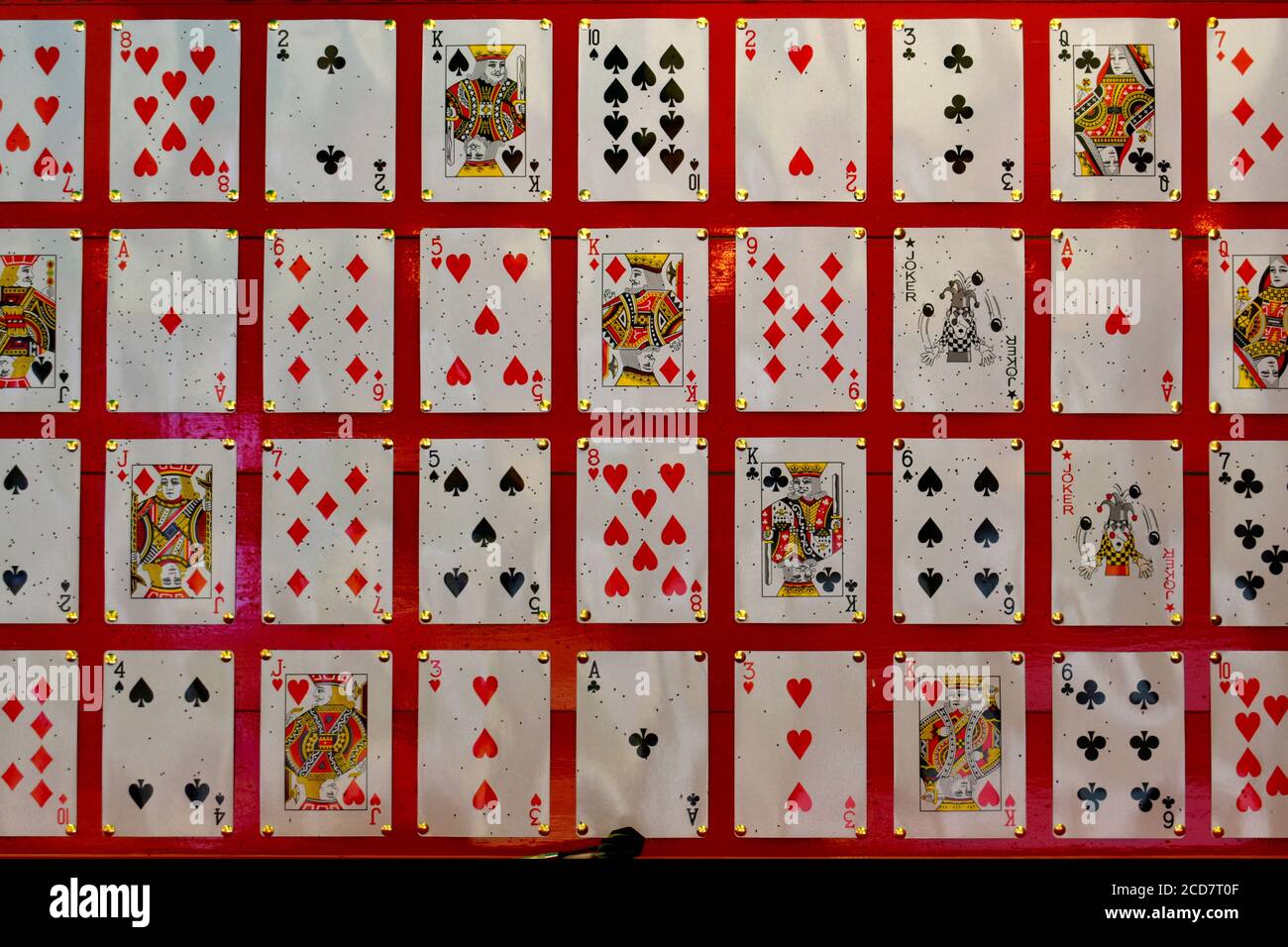 Playing card pinned hi-res stock photography and images - Alamy