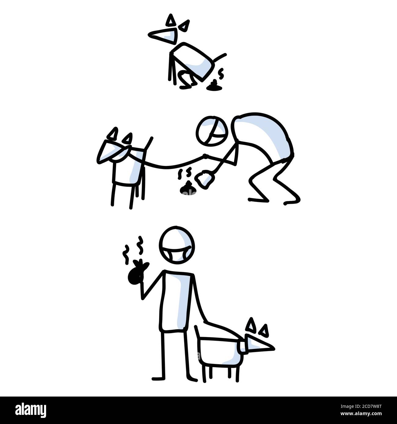 Cute Stick Figure People