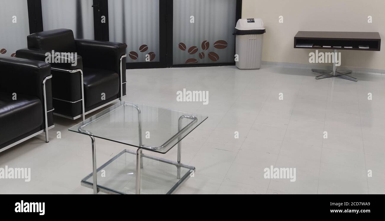 Waiting room. Medical clinic. Environment for medical appointments ...
