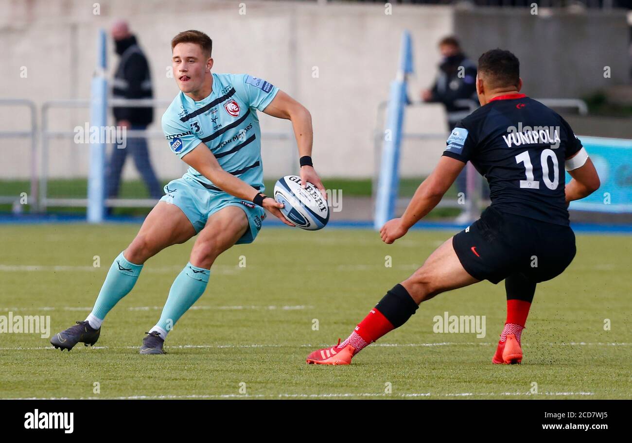 HENDON, United Kingdom, AUGUST 26:Stephen Varney of Gloucester during ...