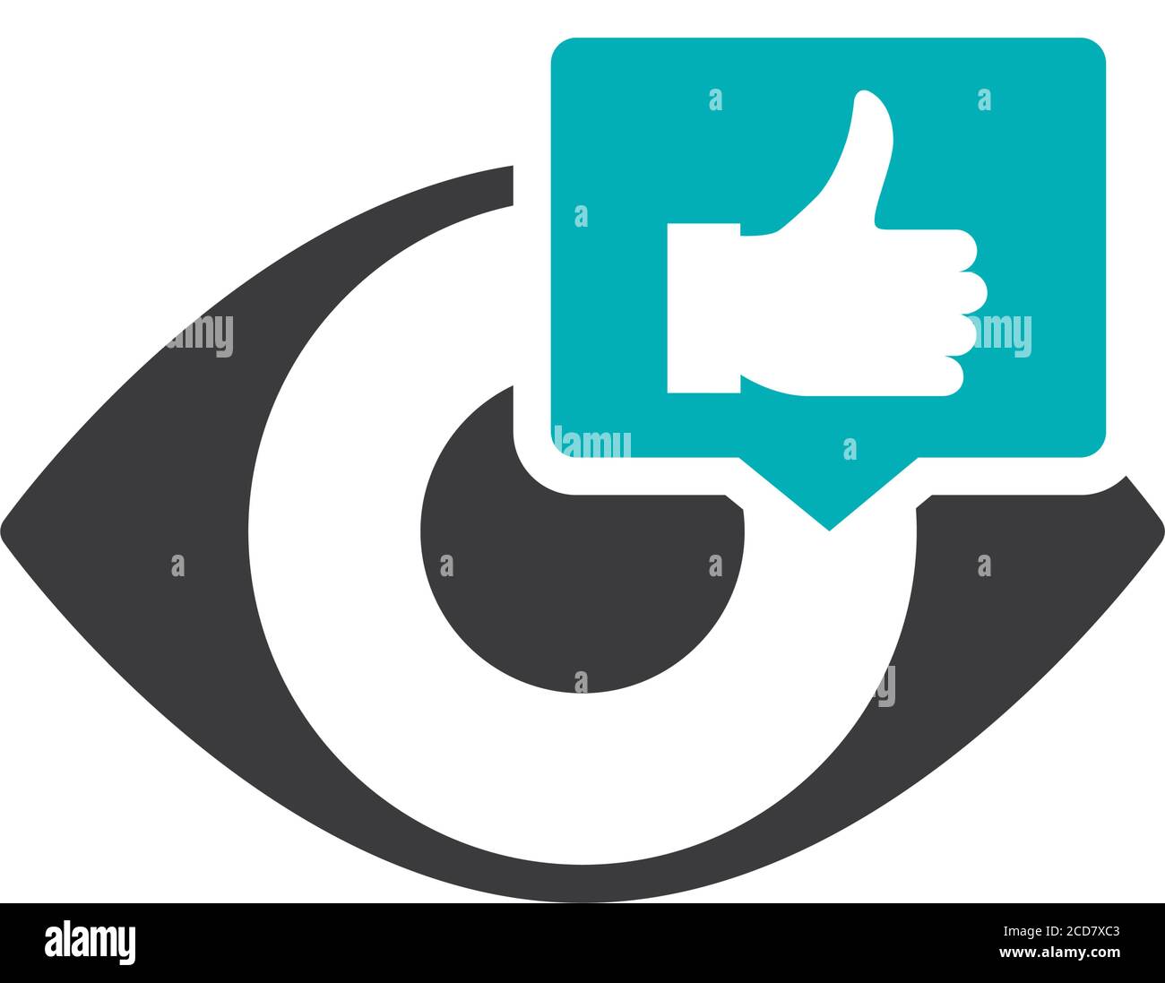 Thumb eye Cut Out Stock Images & Pictures - Alamy