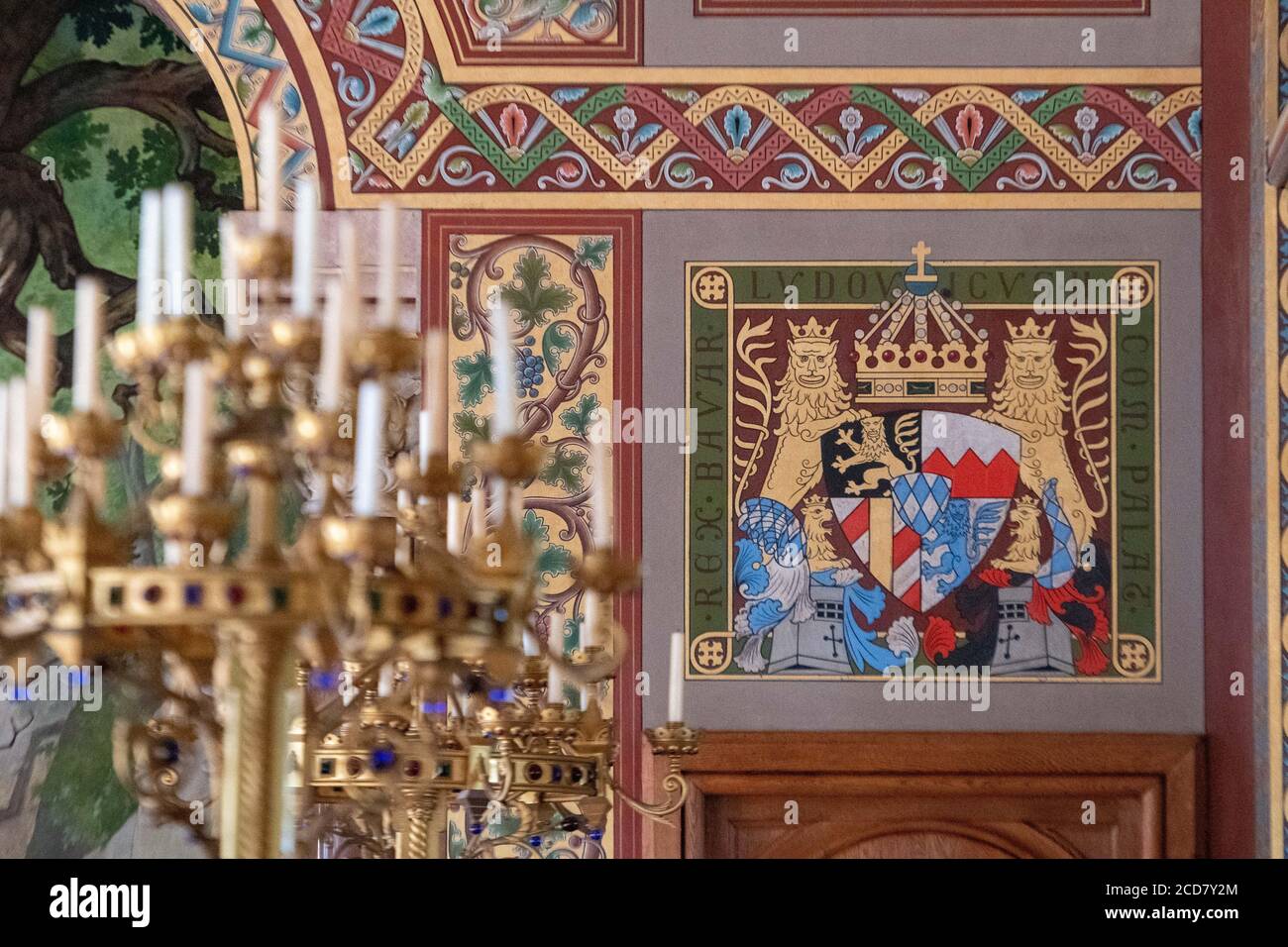 King ludwig ii coat of arms hi-res stock photography and images - Alamy