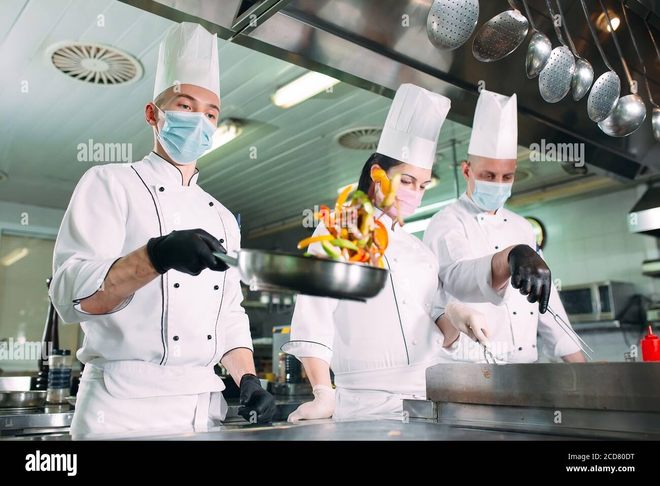 Cooks uniform hi-res stock photography and images - Alamy