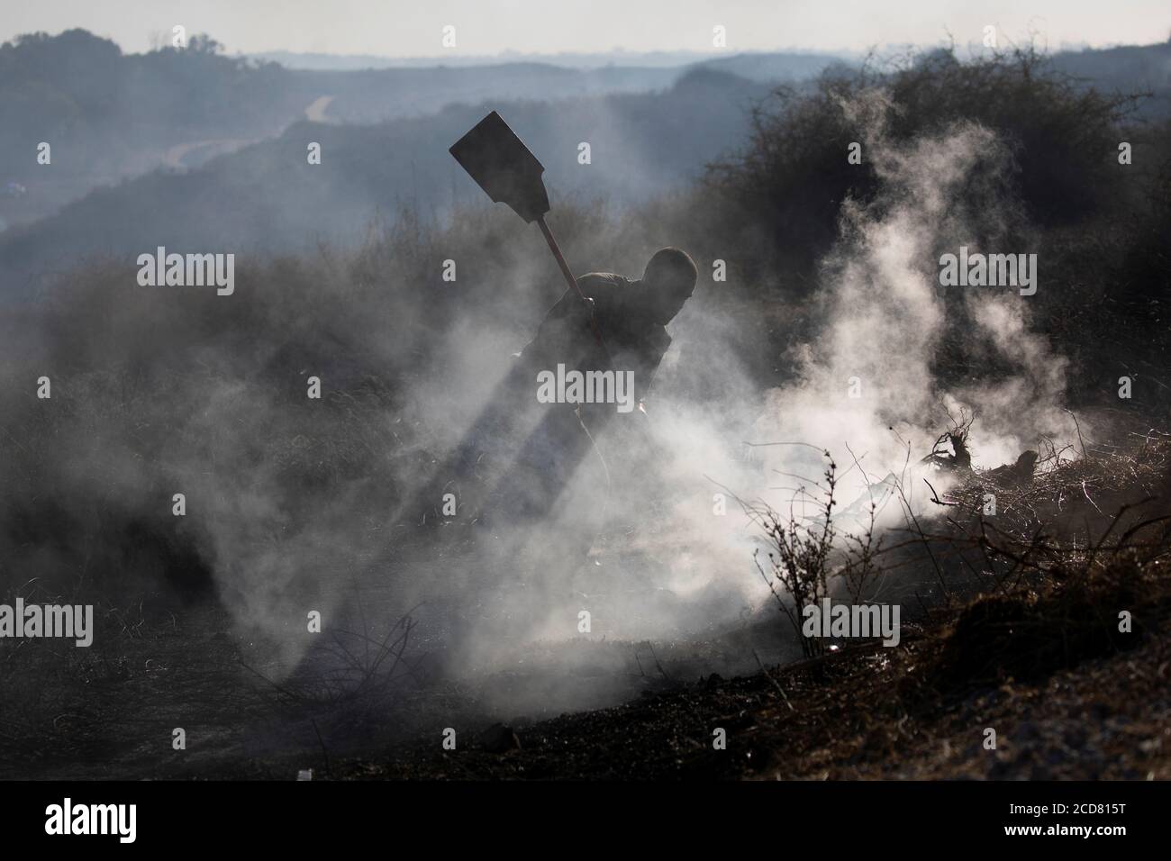 Fire broom hi-res stock photography and images - Alamy