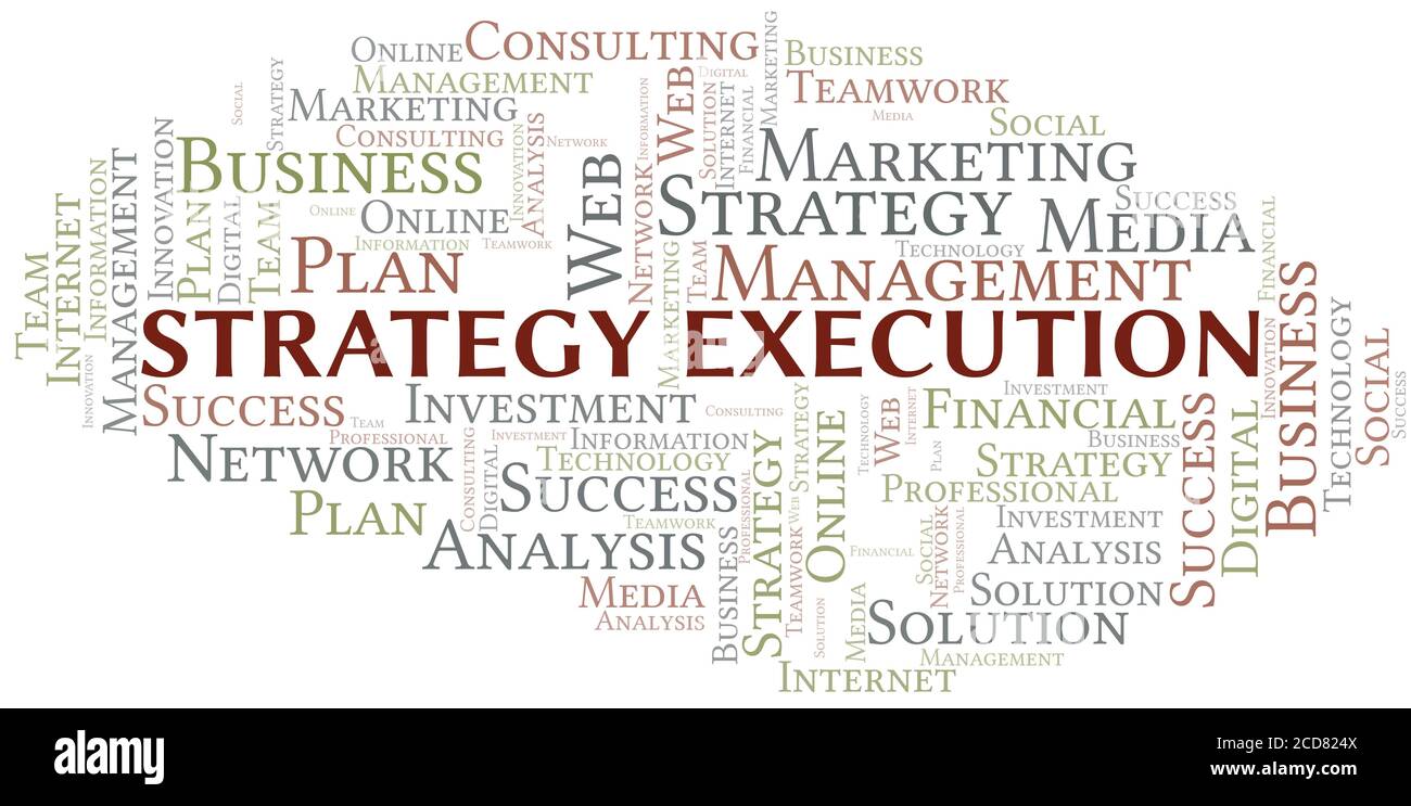Strategy execution Stock Vector Images - Alamy