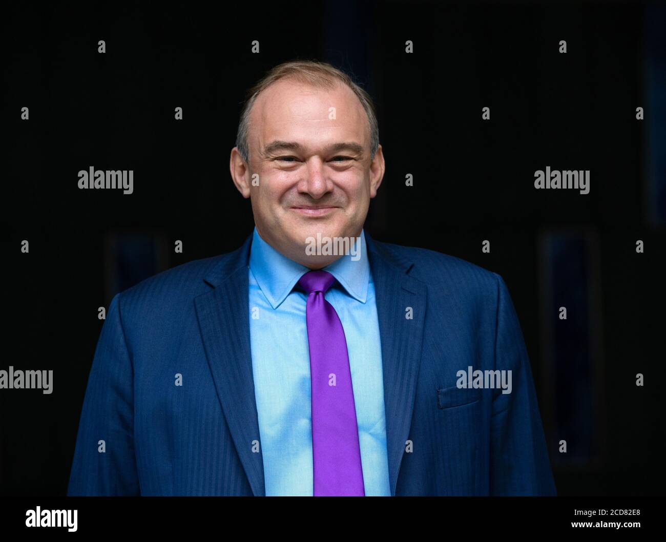 London, UK. 27th Aug, 2020. Sir Ed Davey is elected leader of the ...
