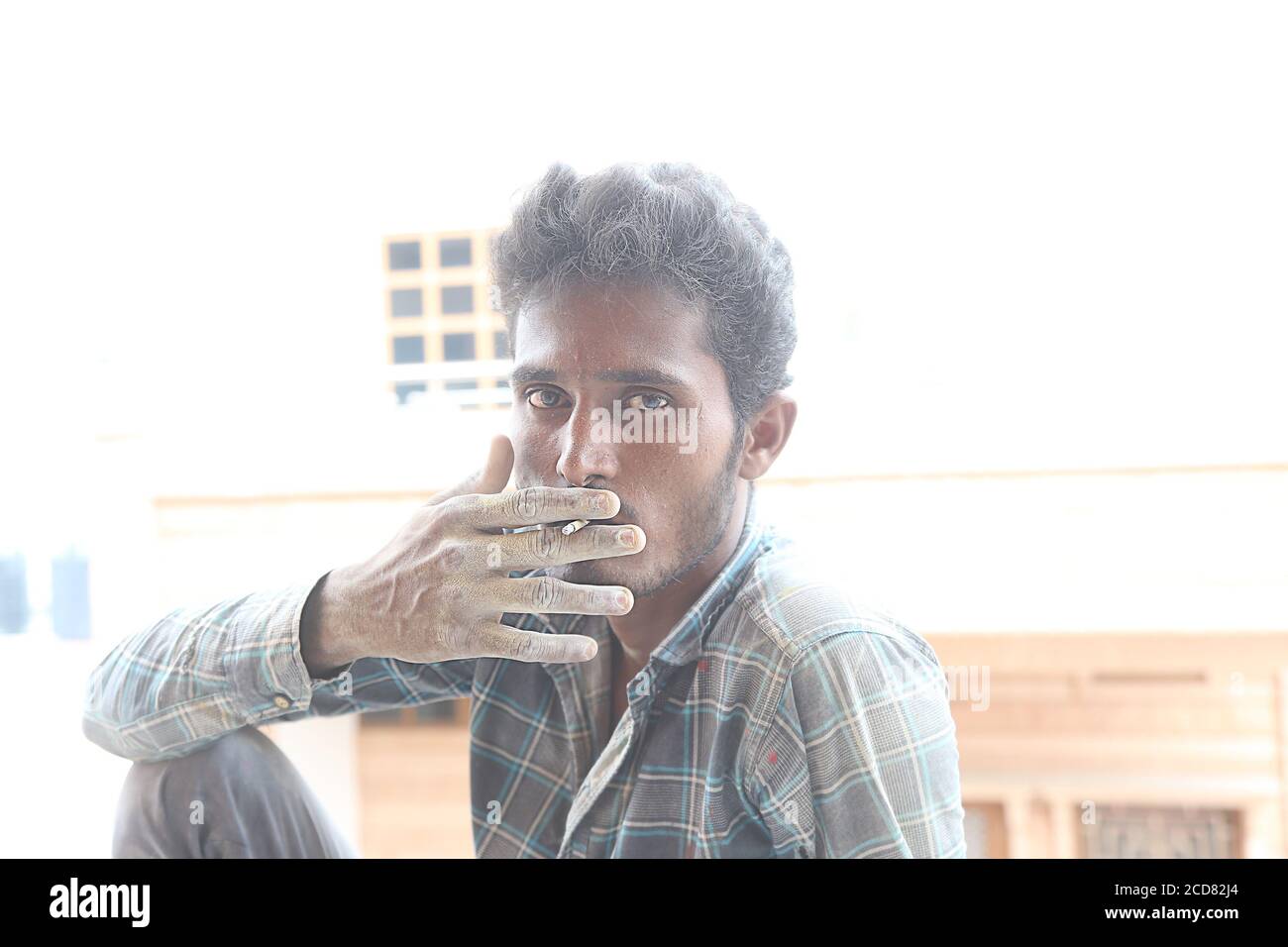 Poor indian male hi-res stock photography and images - Alamy