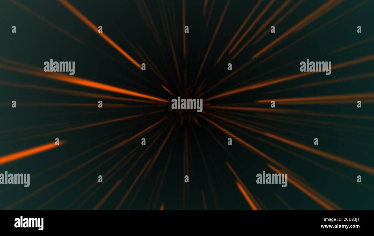 colored lines on black background abstraction Speed light motion blur ...