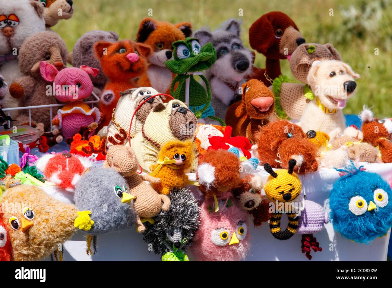 Soft fabric toys hi-res stock photography and images - Alamy
