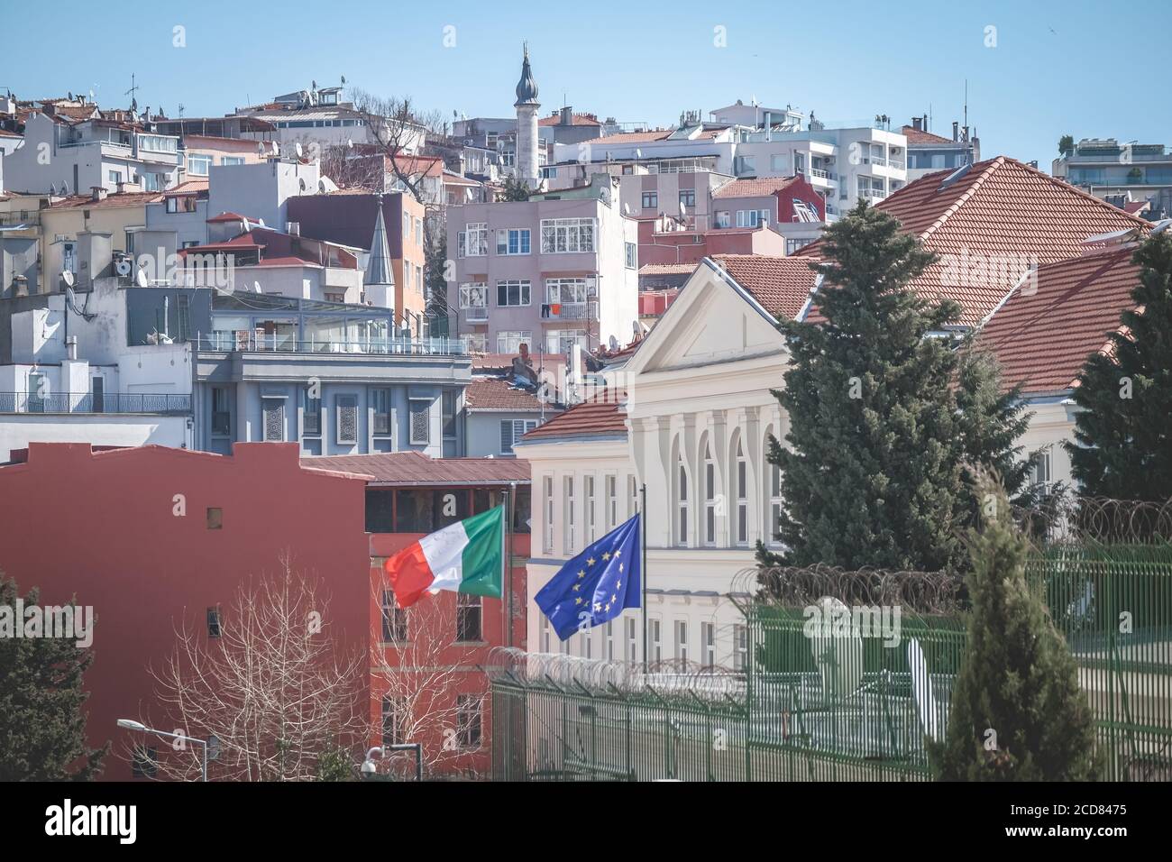 ISTANBUL, TURKEY - Jul 06, 2020: ISTANBUL,TURKEY - 07.06.2020 : Italian ...