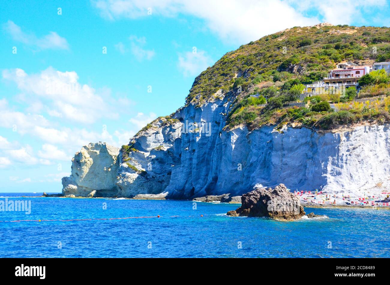 Ponza island: detail Stock Photo - Alamy