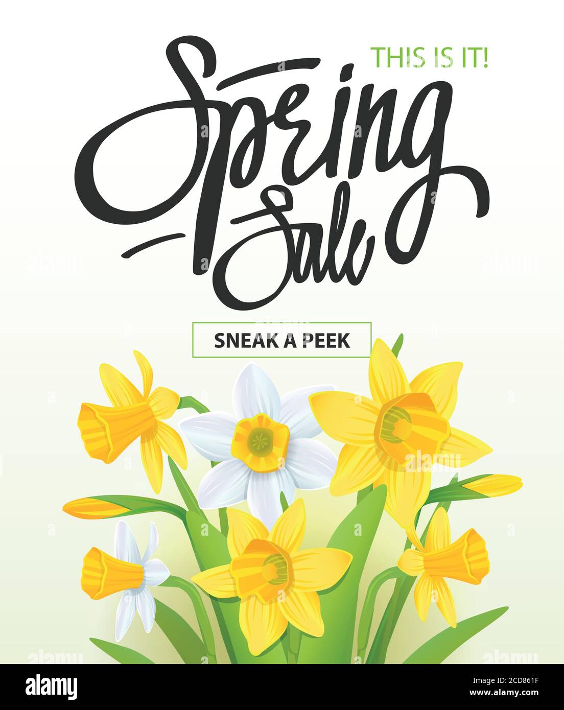 Spring Sale banner. Sale banner Background for Spring Seasonal ...