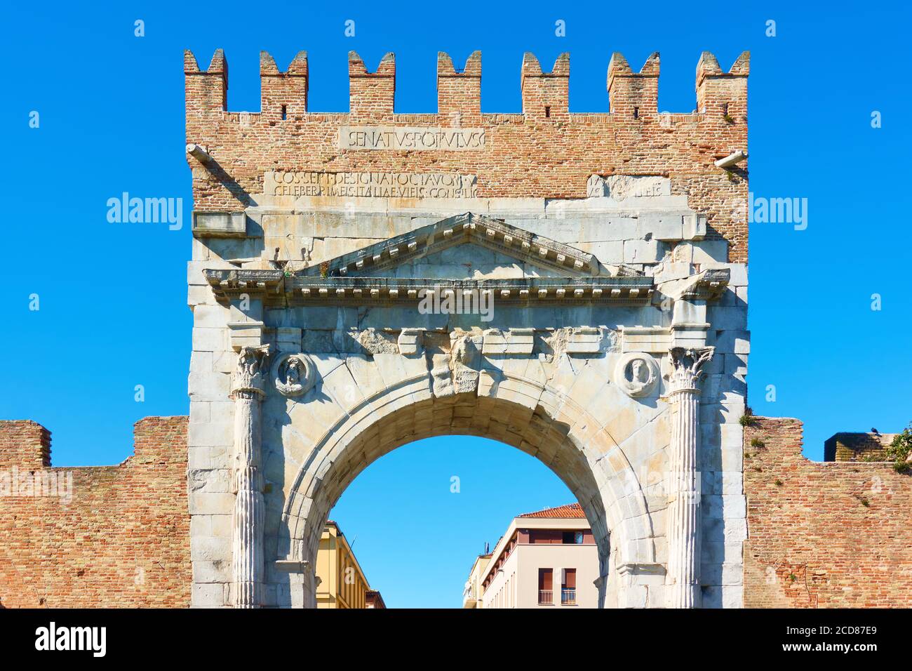 Gate Of Augustus High Resolution Stock Photography and Images - Alamy