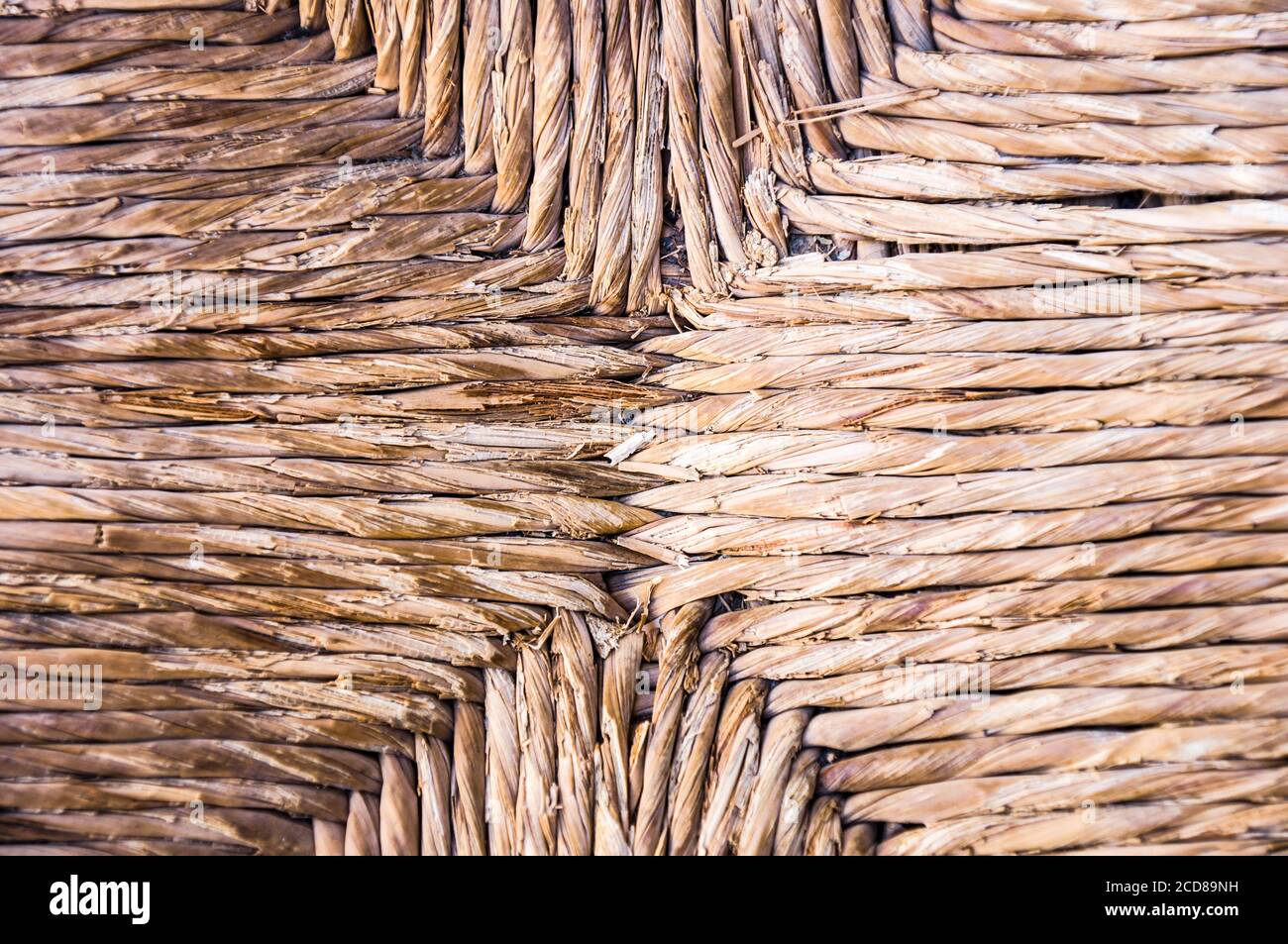 Brown wicker chair texture as background Stock Photo - Alamy