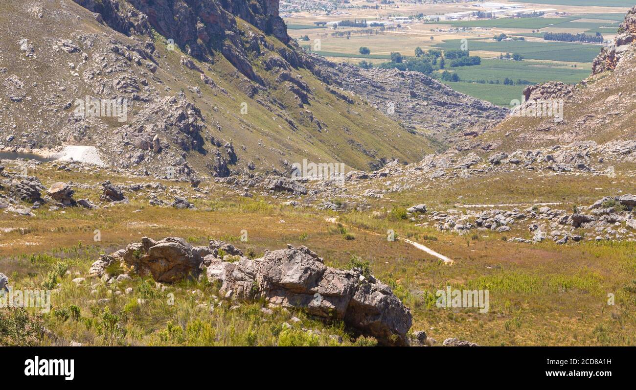 Beautiful landscape in the Mountains of Ceres, Western Cape, South ...