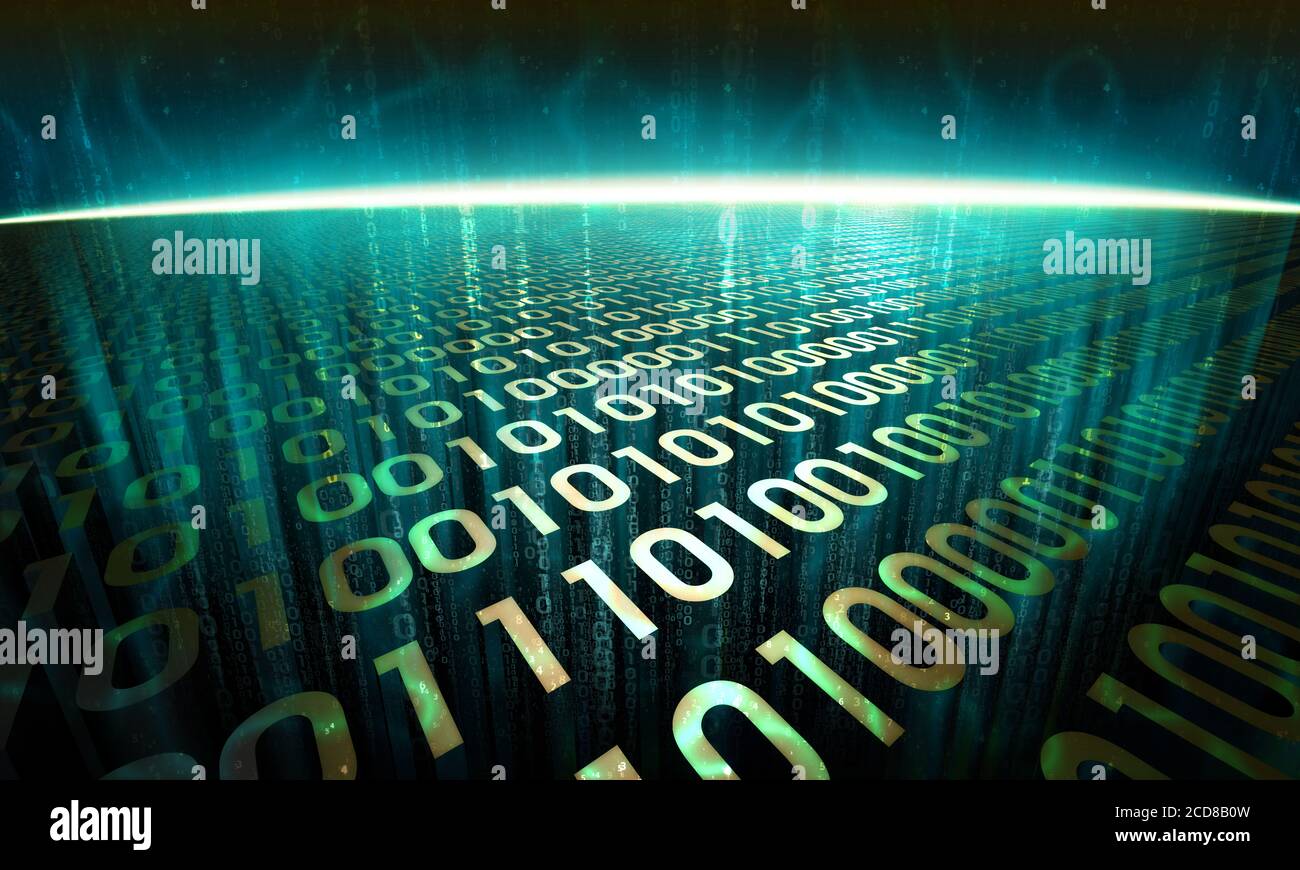 Binary backgrounds hi-res stock photography and images - Alamy