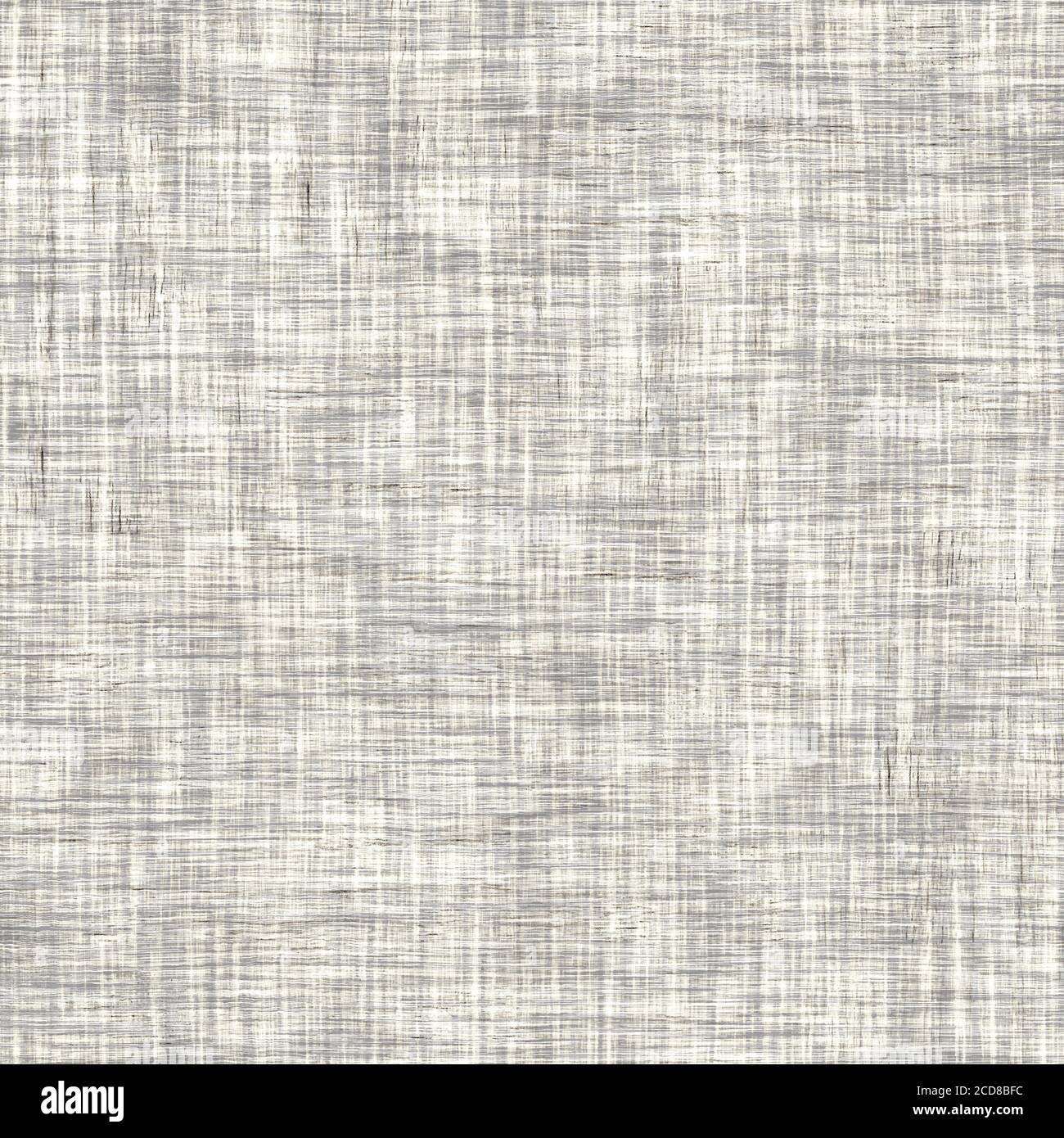Seamless gray french woven linen texture background. Farmhouse ecru flax hemp fiber natural ...