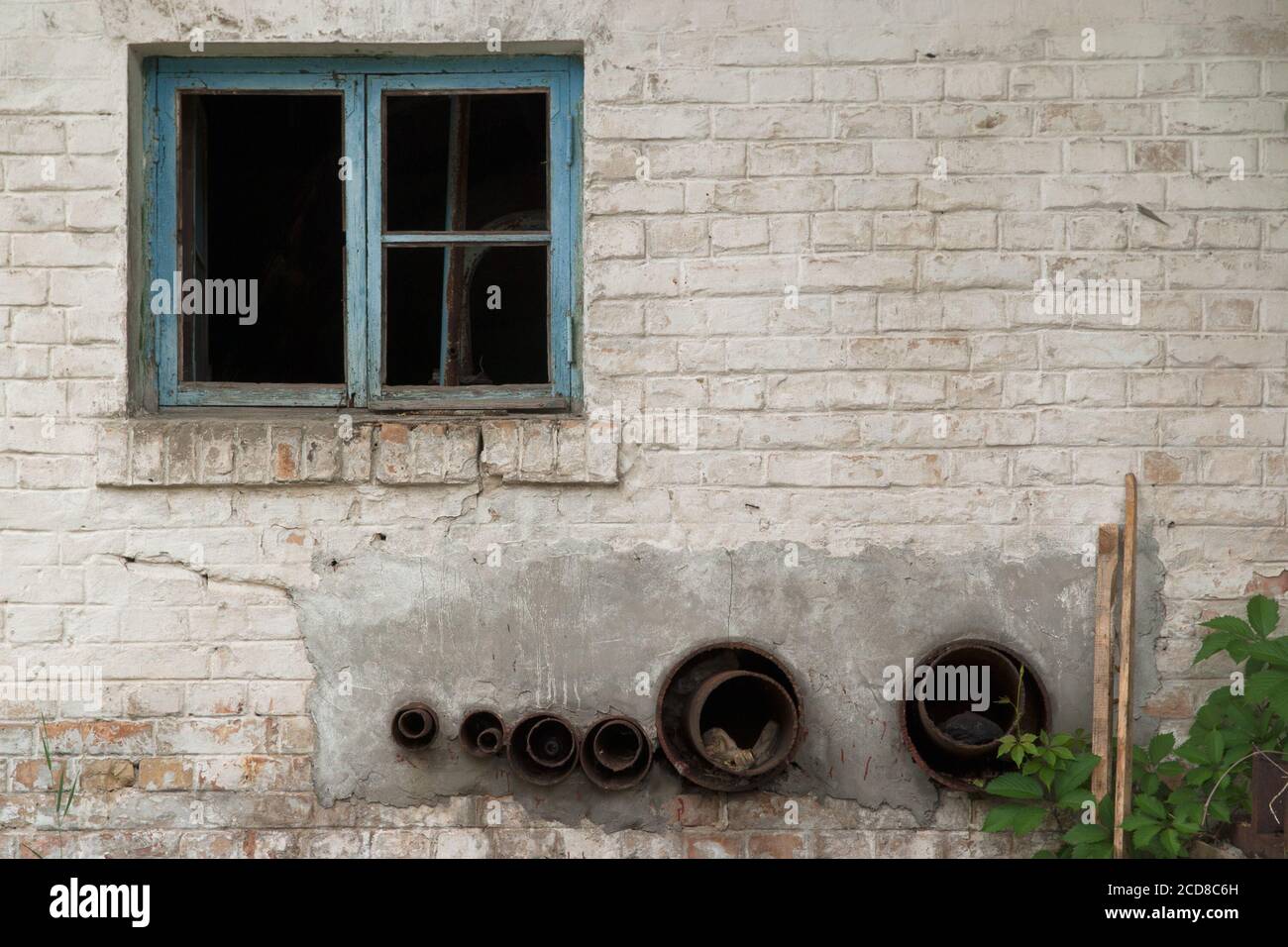 Wall of a workstation in the Chernobyl nuclear disaster zone, Ukraine ...