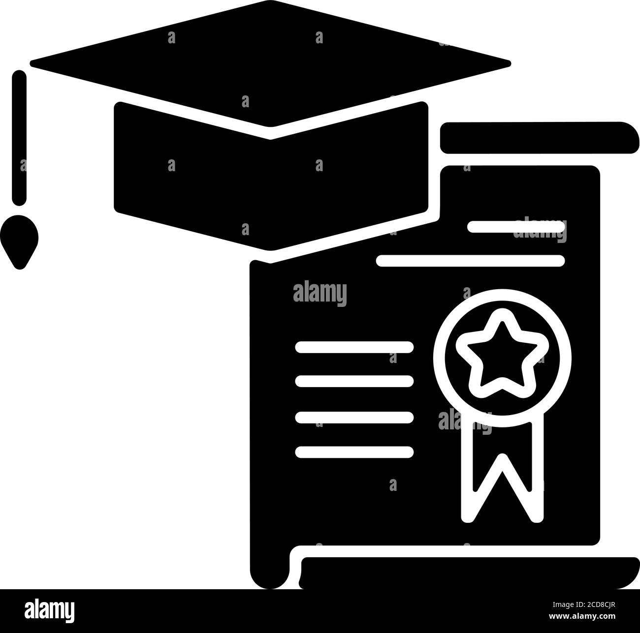 Internship black glyph icon Stock Vector Image & Art - Alamy