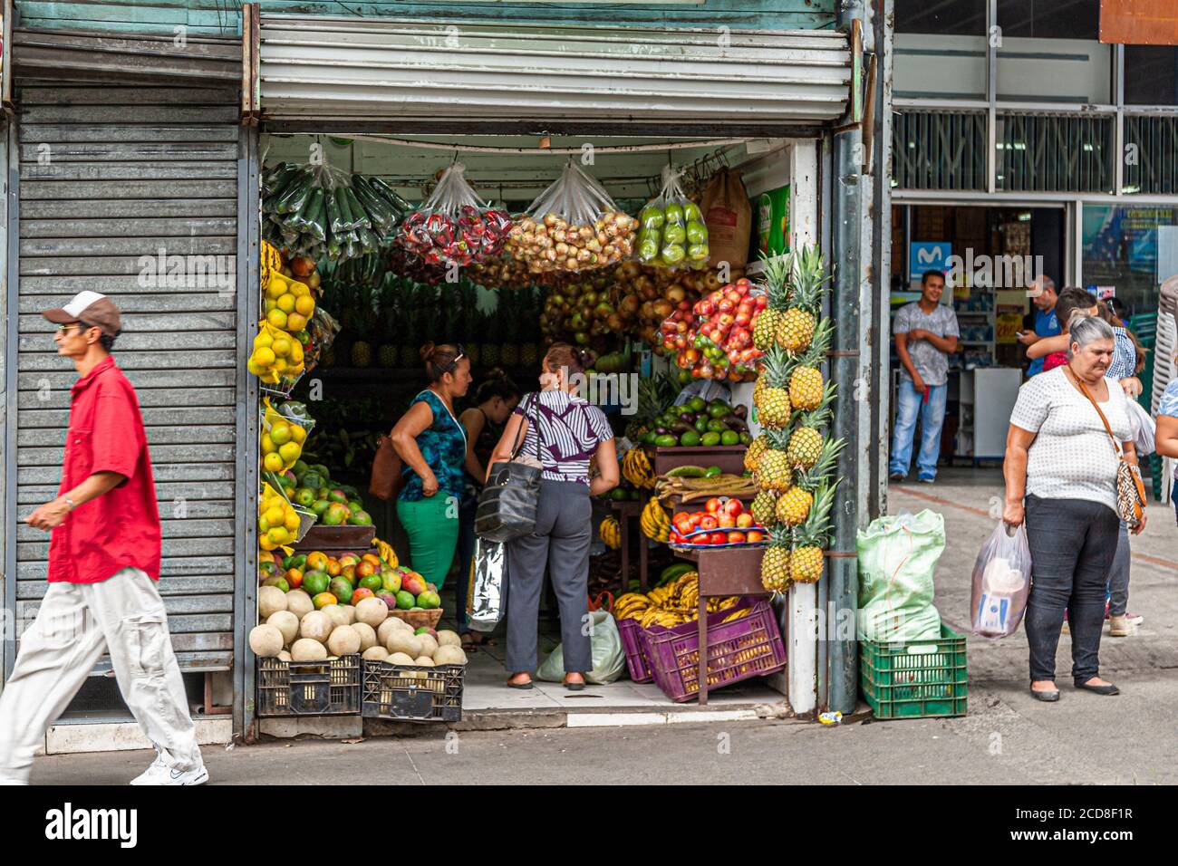 Fruit store of Costa Rica Stock Photo - Alamy
