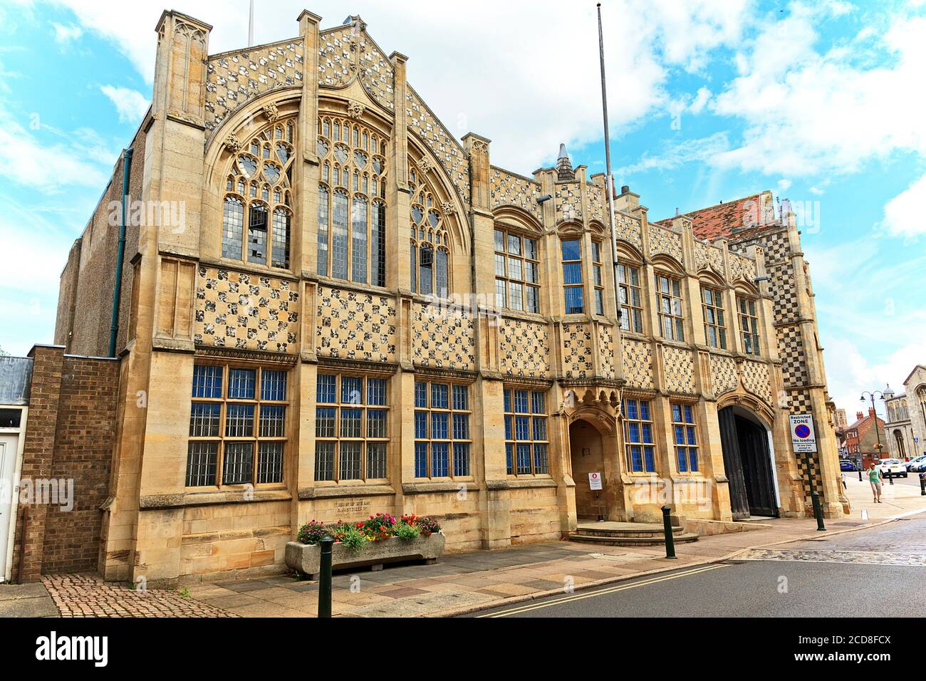 19th century extension to Trinity Guildhall and Town Hall in Kings Lynn ...