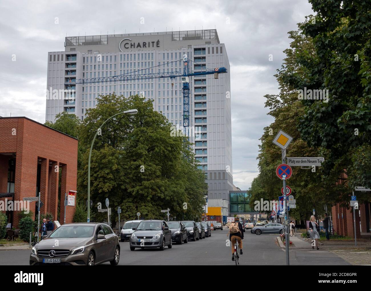 pic shows: Berlin’s renowned Charite Hospital Front entrance to the ...
