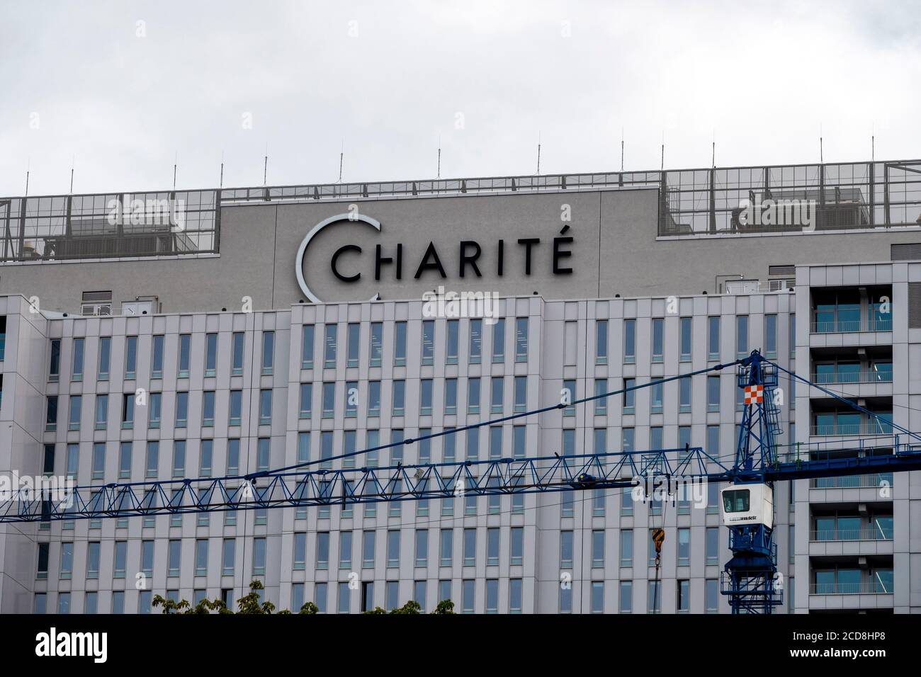 pic shows: Berlin’s renowned Charite Hospital Front entrance to the ...