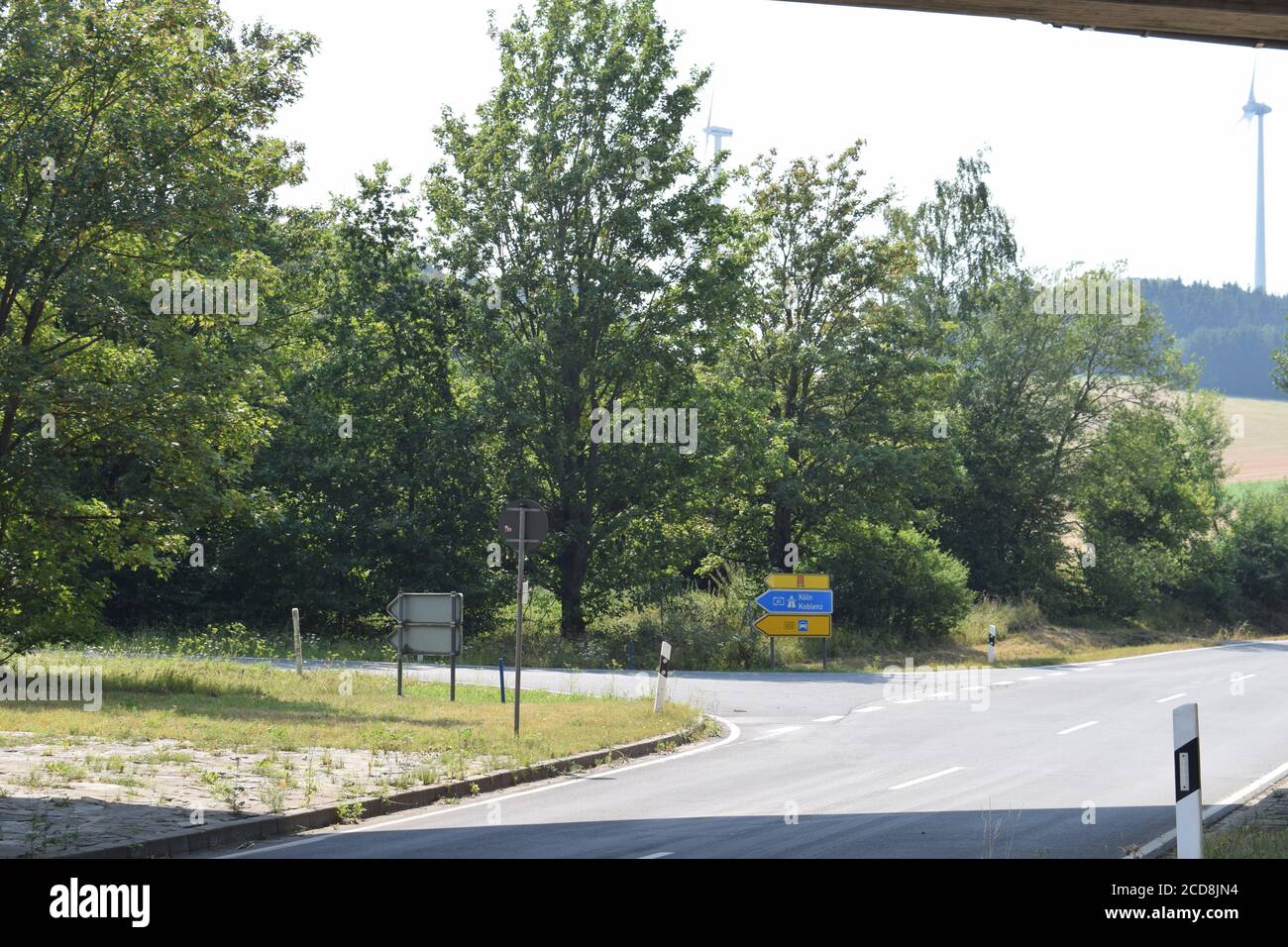 rural road intersection Stock Photo - Alamy