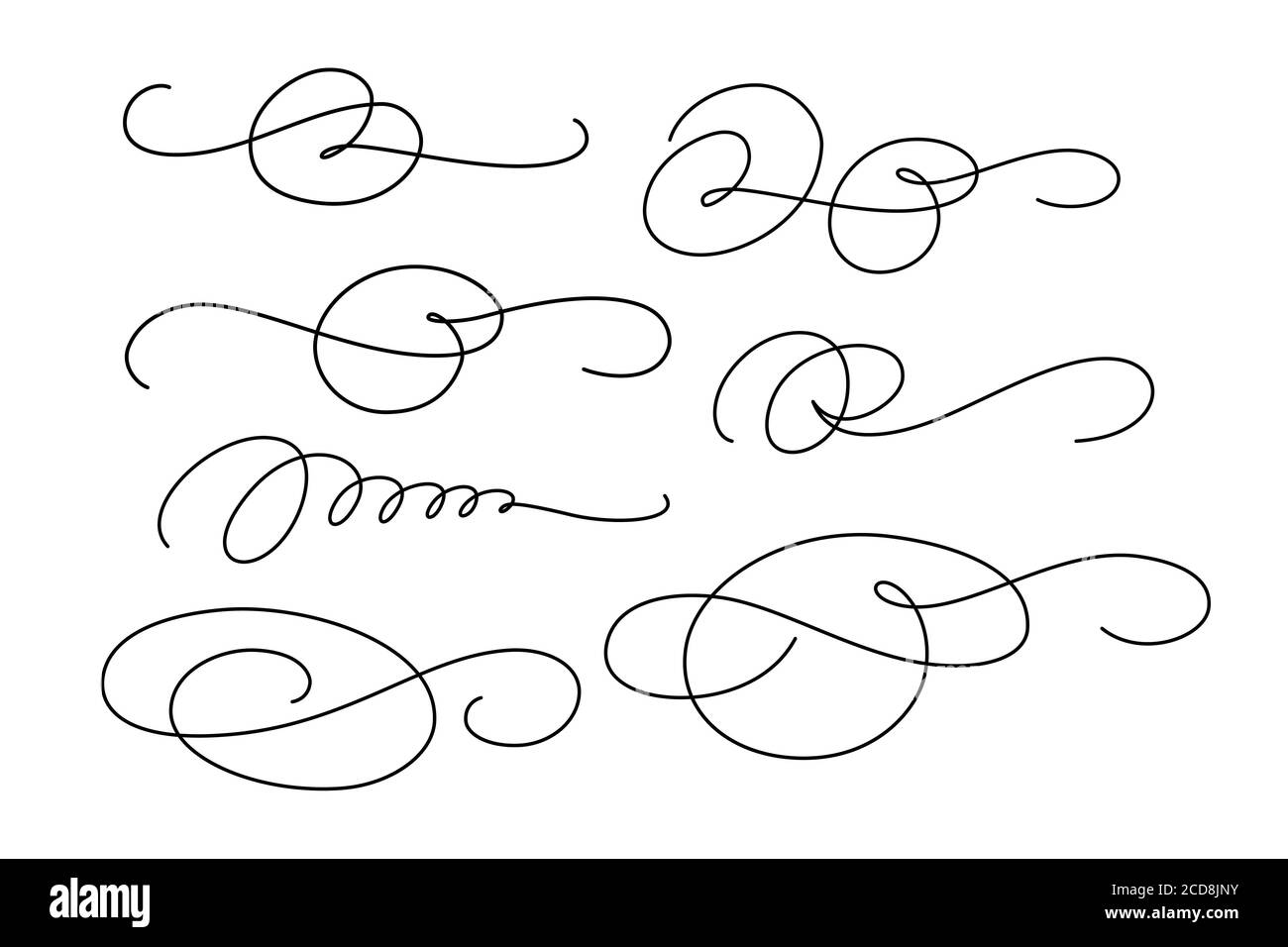 Whorl decoration Stock Vector Images - Alamy