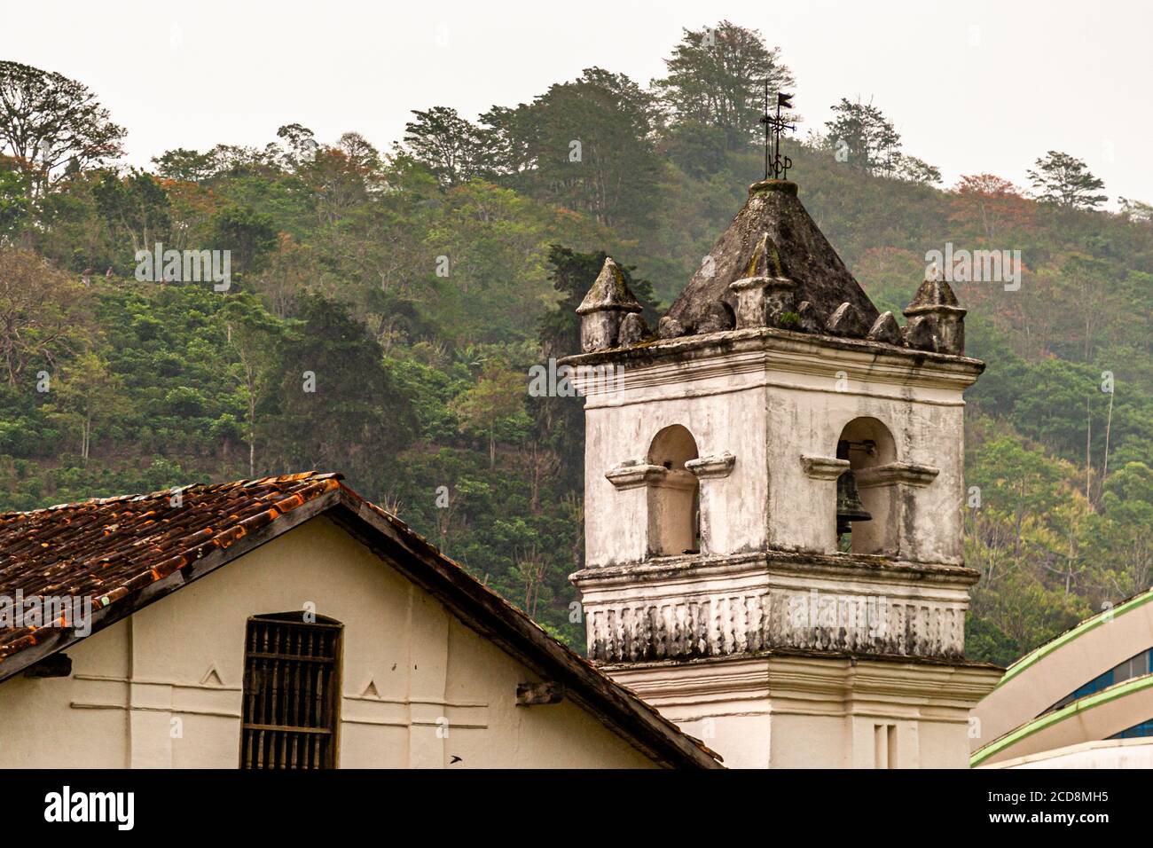 In the city of Orosi stands the oldest church in Cost Rica Stock Photo ...