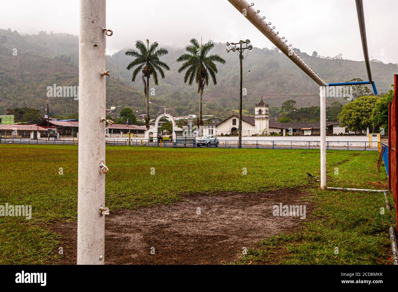 In the city of Orosi stands the oldest church in Cost Rica Stock Photo ...