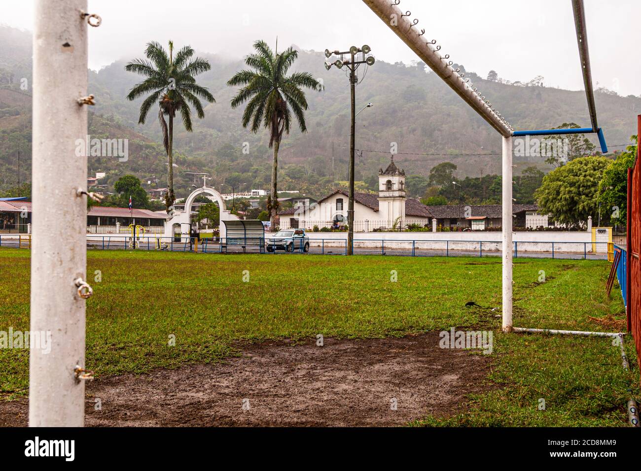 In the city of Orosi stands the oldest church in Cost Rica Stock Photo ...