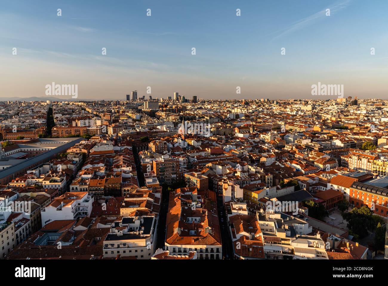 Aerial view of madrid hi-res stock photography and images - Alamy