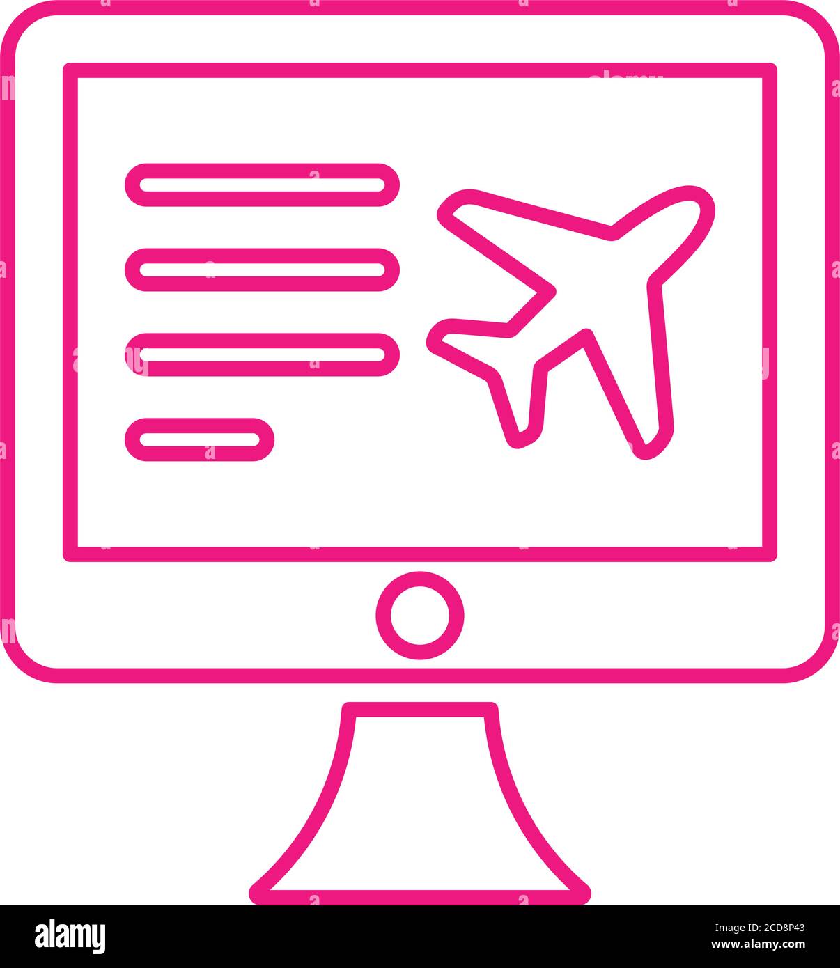 Booking flight, air ticket icon - Well organized and editable Vector ...