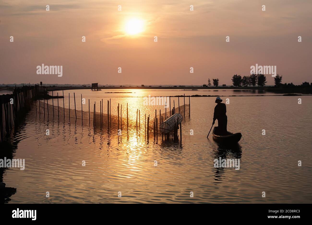 Terraced rice field inside fog and morning ray in Mu Cang Chai Vietnam ...