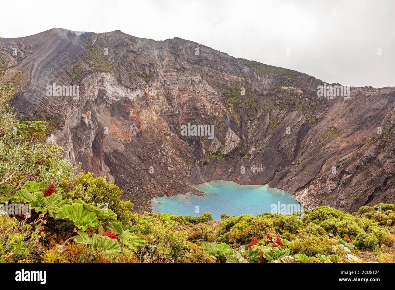 Irazu Volcano near Pacayas, Costa Rica Stock Photo - Alamy