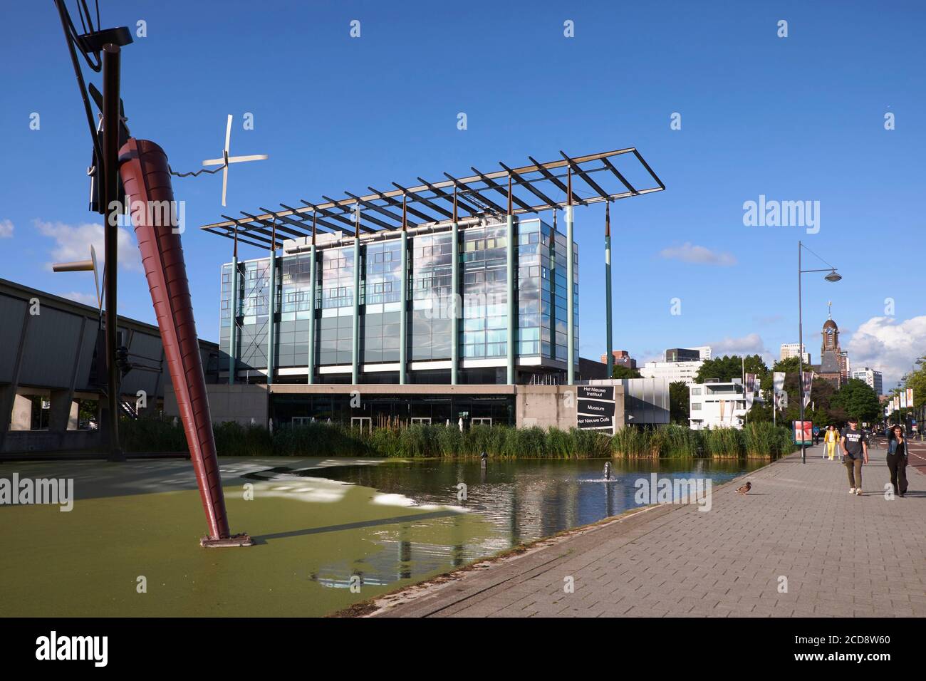 Netherlands, Southern Holland, Rotterdam, Museum Park, Institute of ...