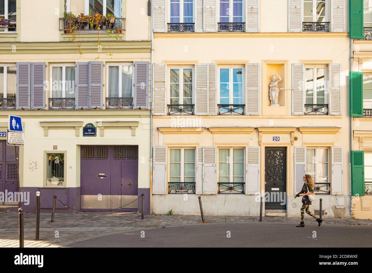 France, Paris, Fontaine Street Stock Photo - Alamy