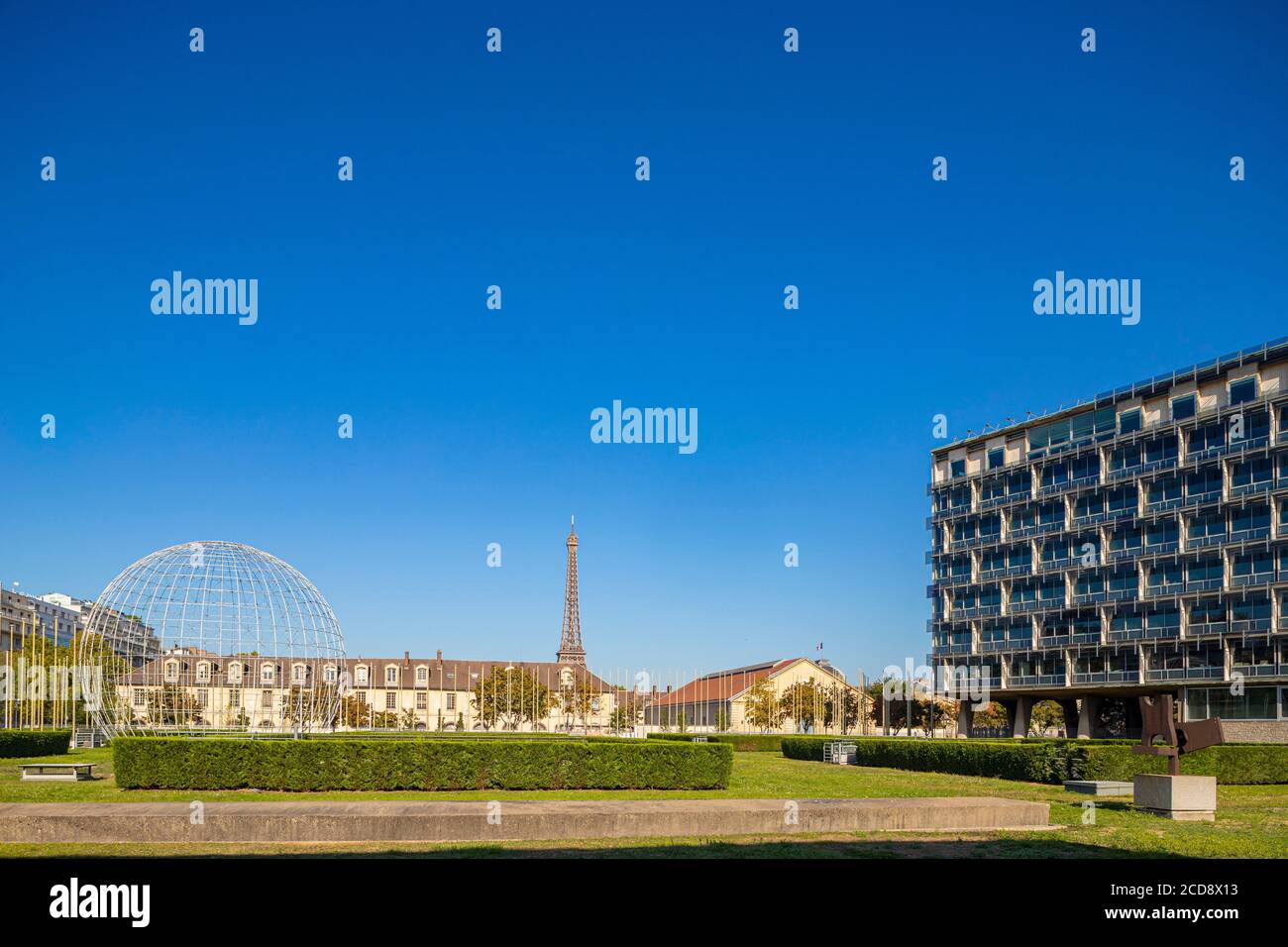 France, Paris, the Unesco headquarters Stock Photo - Alamy