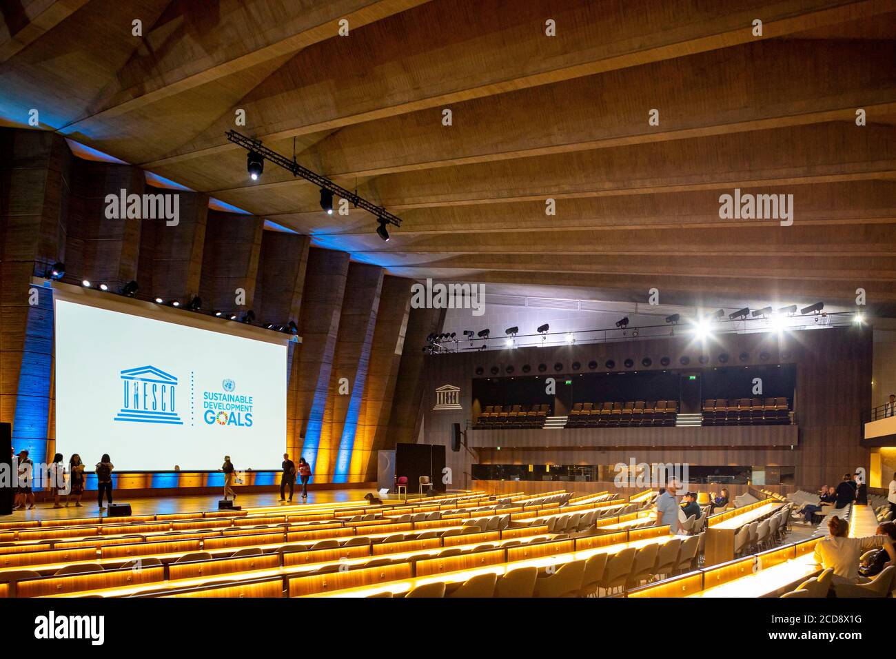 Unesco headquarters building paris hi-res stock photography and images ...