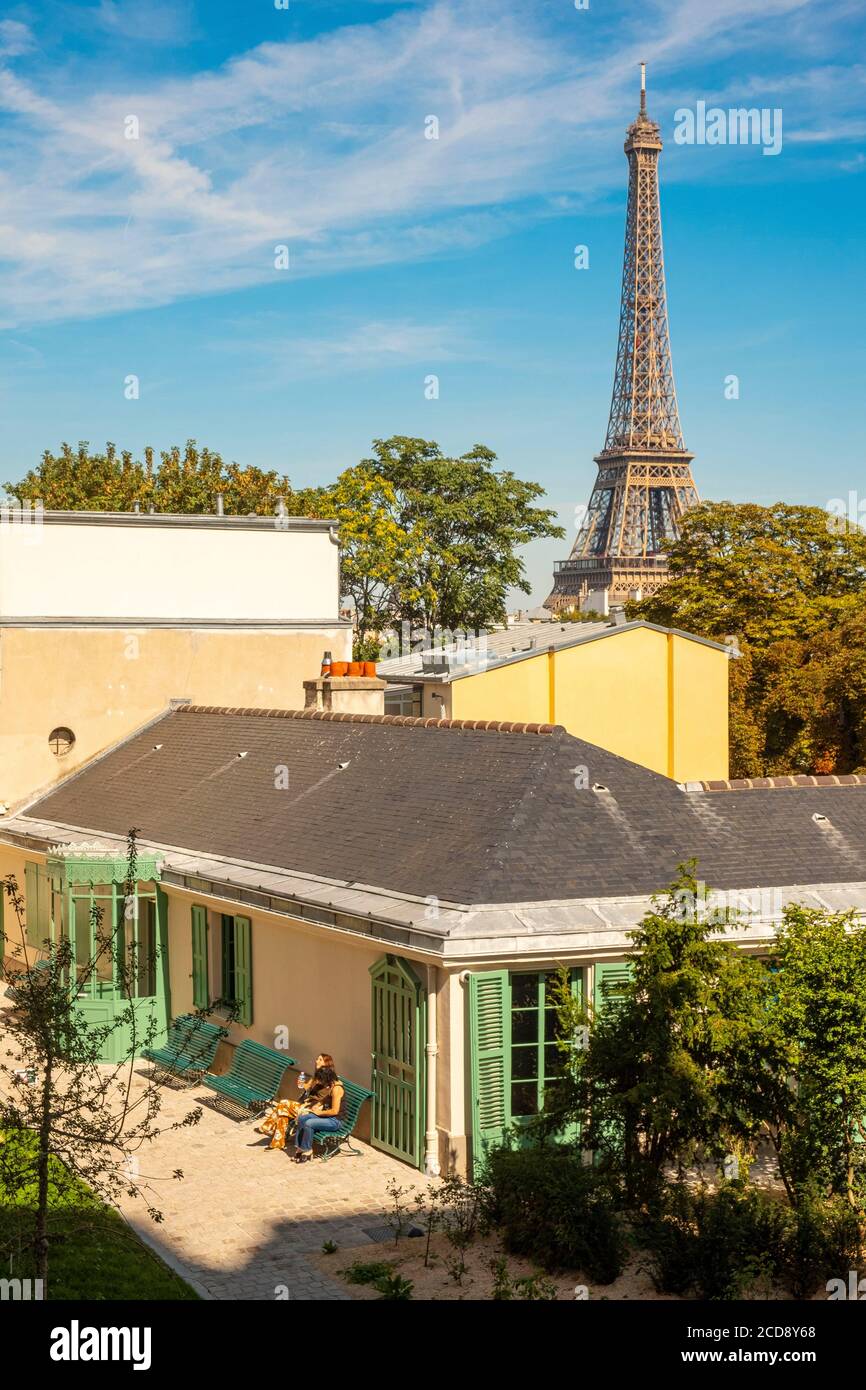 France, Paris, the Honore de Balzac House Museum Stock Photo - Alamy