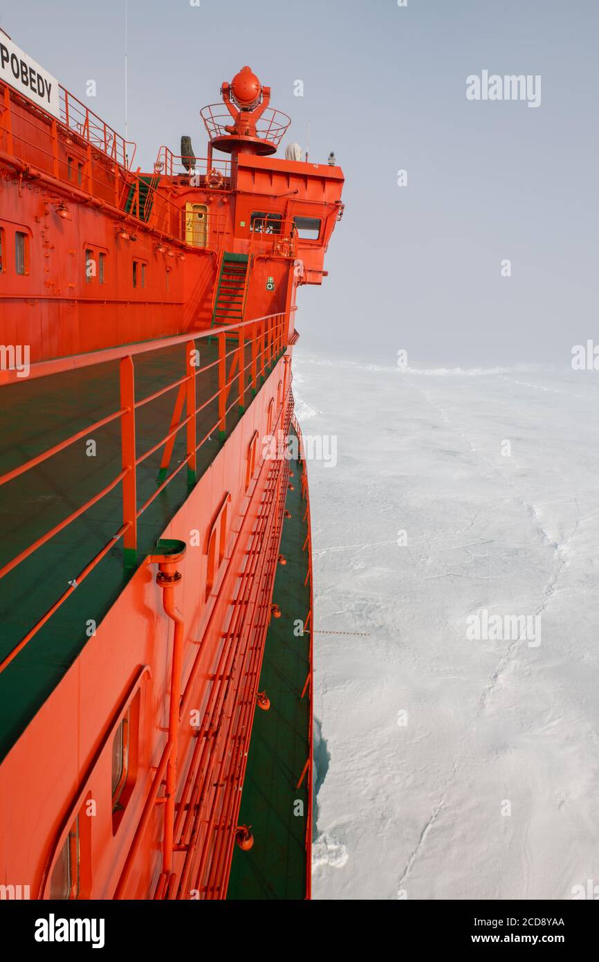 Russian ice breaker arctic hi-res stock photography and images - Alamy
