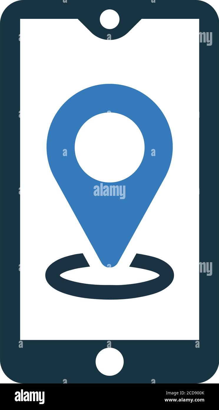 Gps, mobile, location icon - Perfect for use in designing and ...