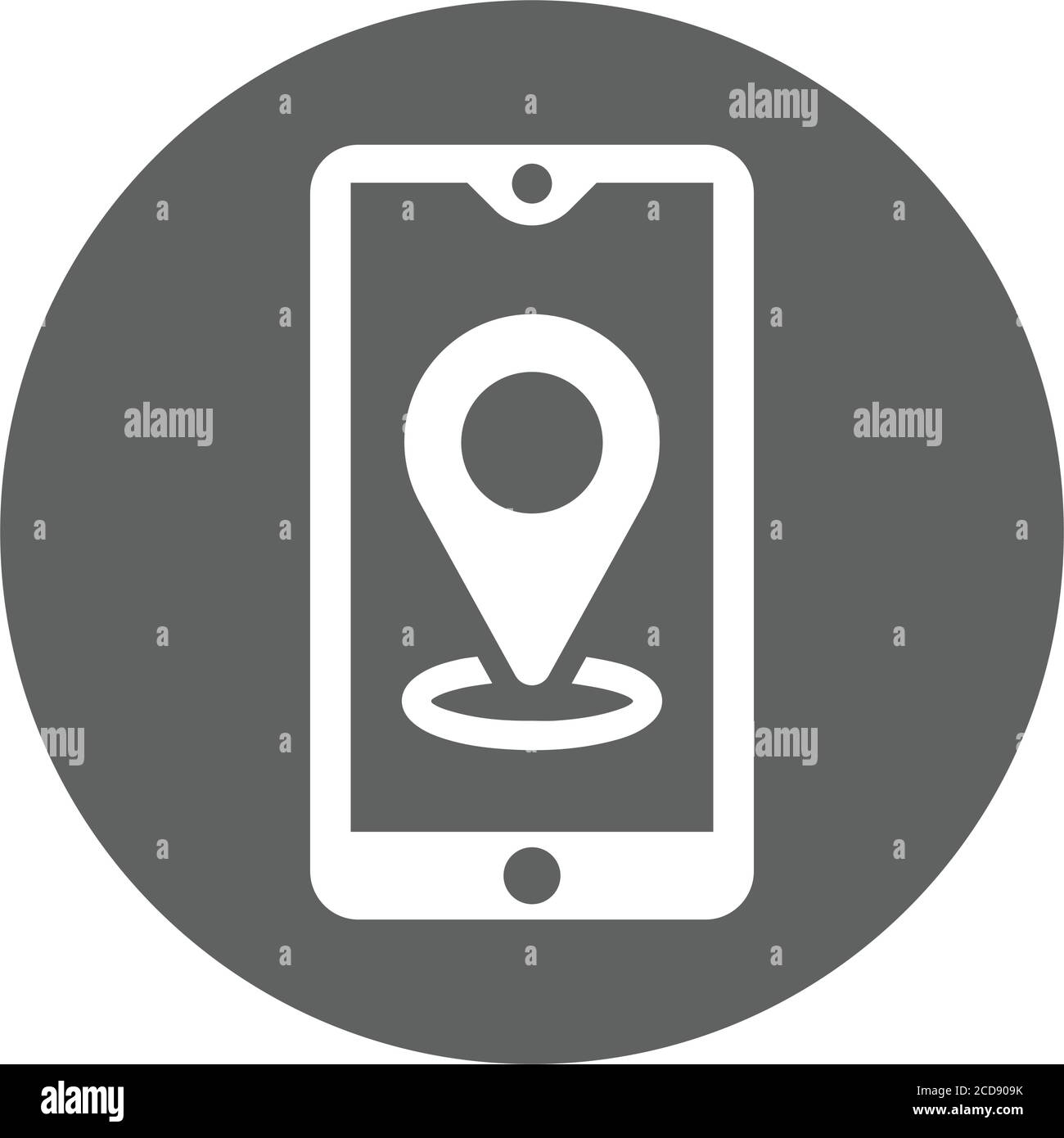 Gps, mobile, location icon - Perfect for use in designing and ...