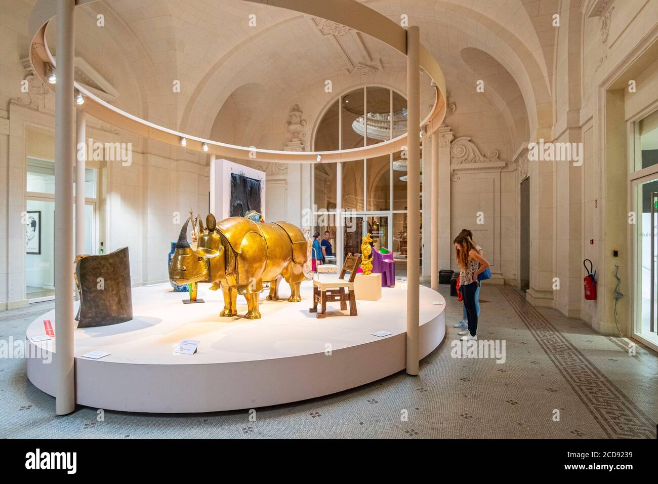 France, Paris, museum of Decorative Arts located in Marsan Pavillon of ...