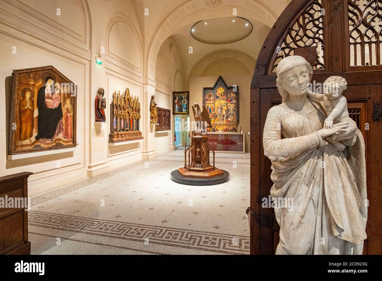 France, Paris, museum of Decorative Arts located in Marsan Pavillon of ...