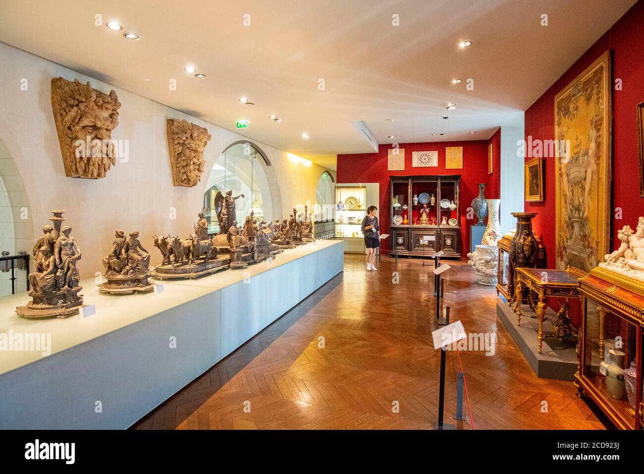 France, Paris, museum of Decorative Arts located in Marsan Pavillon of ...