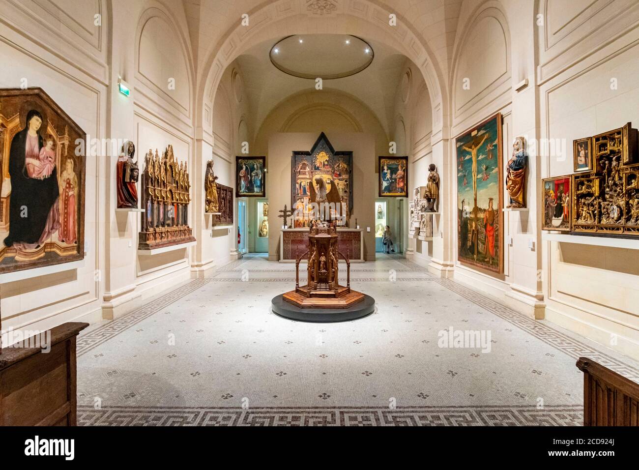 France, Paris, museum of Decorative Arts located in Marsan Pavillon of ...