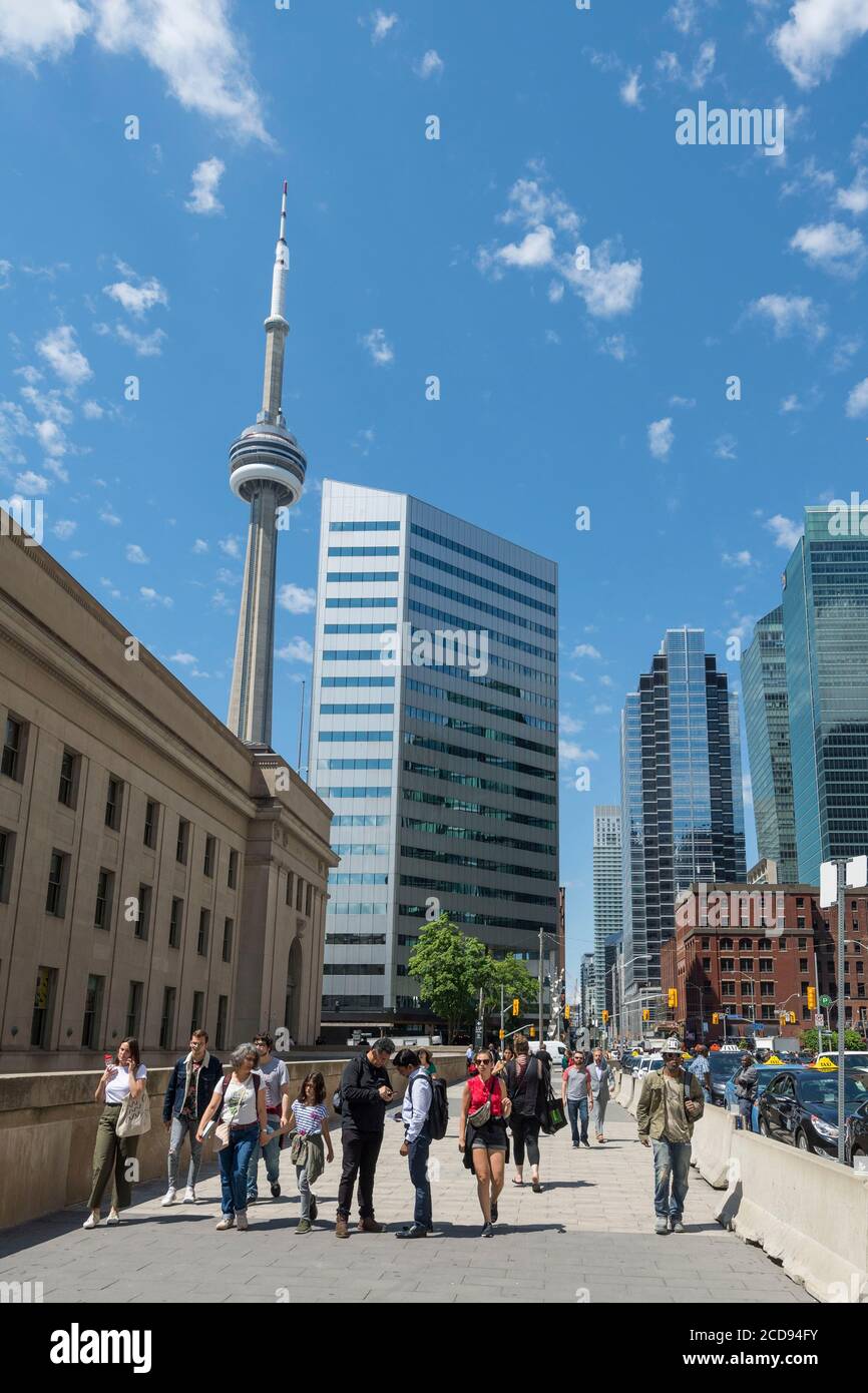 Canada, Ontario, Toronto, downtown from Union Station Stock Photo - Alamy